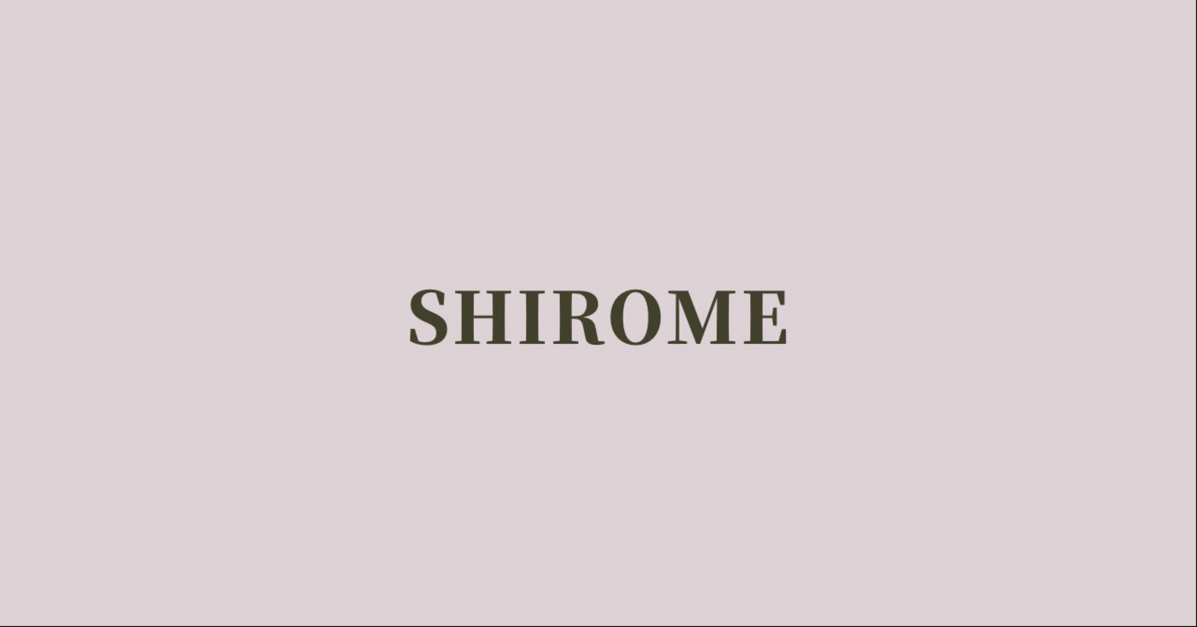 しろめ SHIROME｜note
