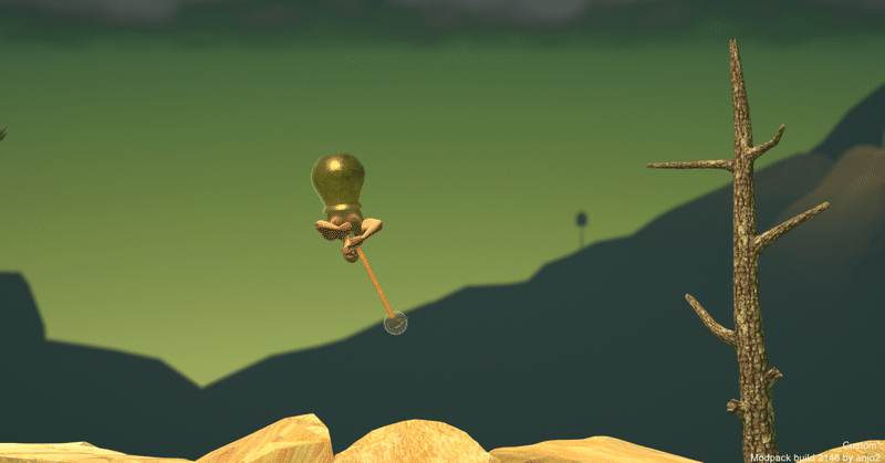 【Getting Over It】MODパックの導入方法【2022年版】｜Name_02