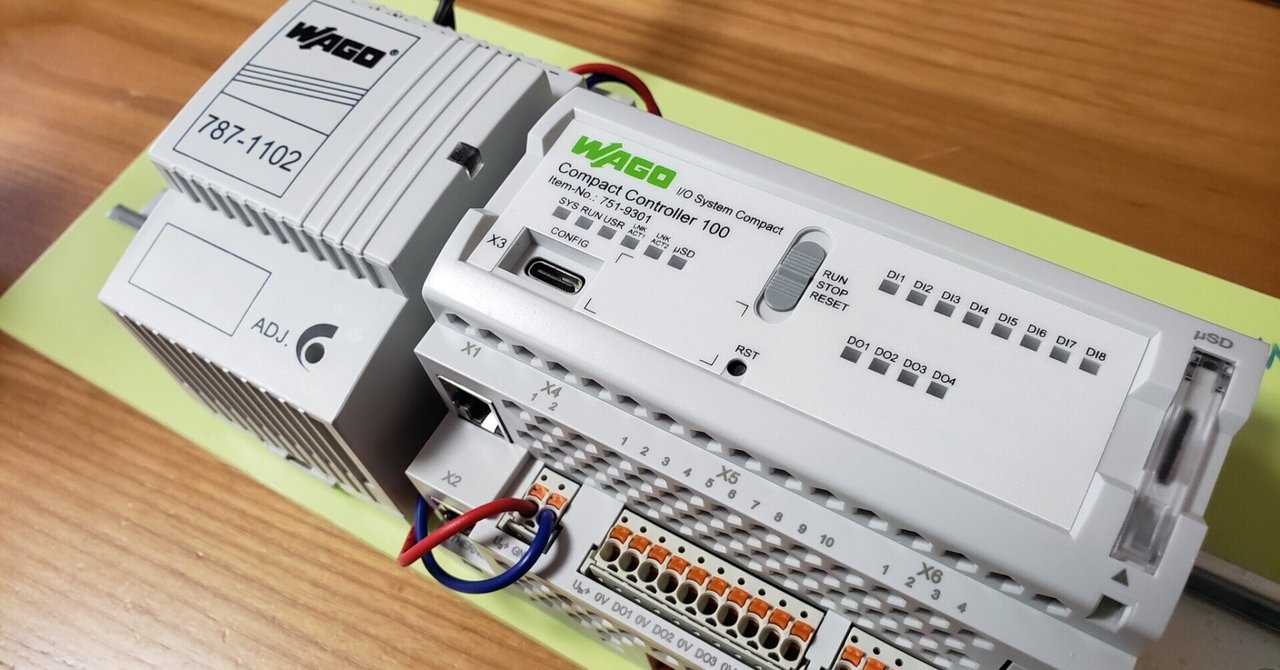 WAGO Compact Controller(751-9301/ ファームウェアバージョン21)にDockerとNode-Redを ...