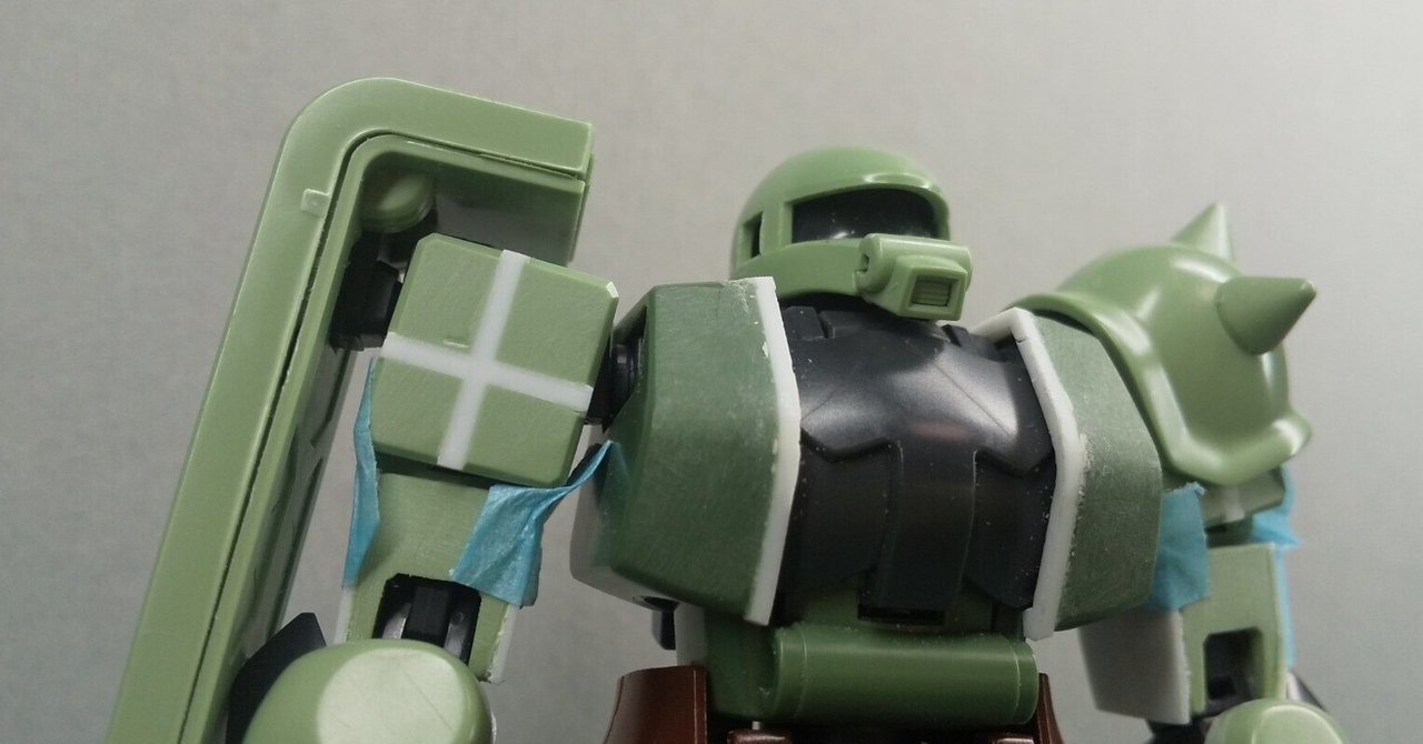 HGUCザク 作業メモ｜dai_mokei