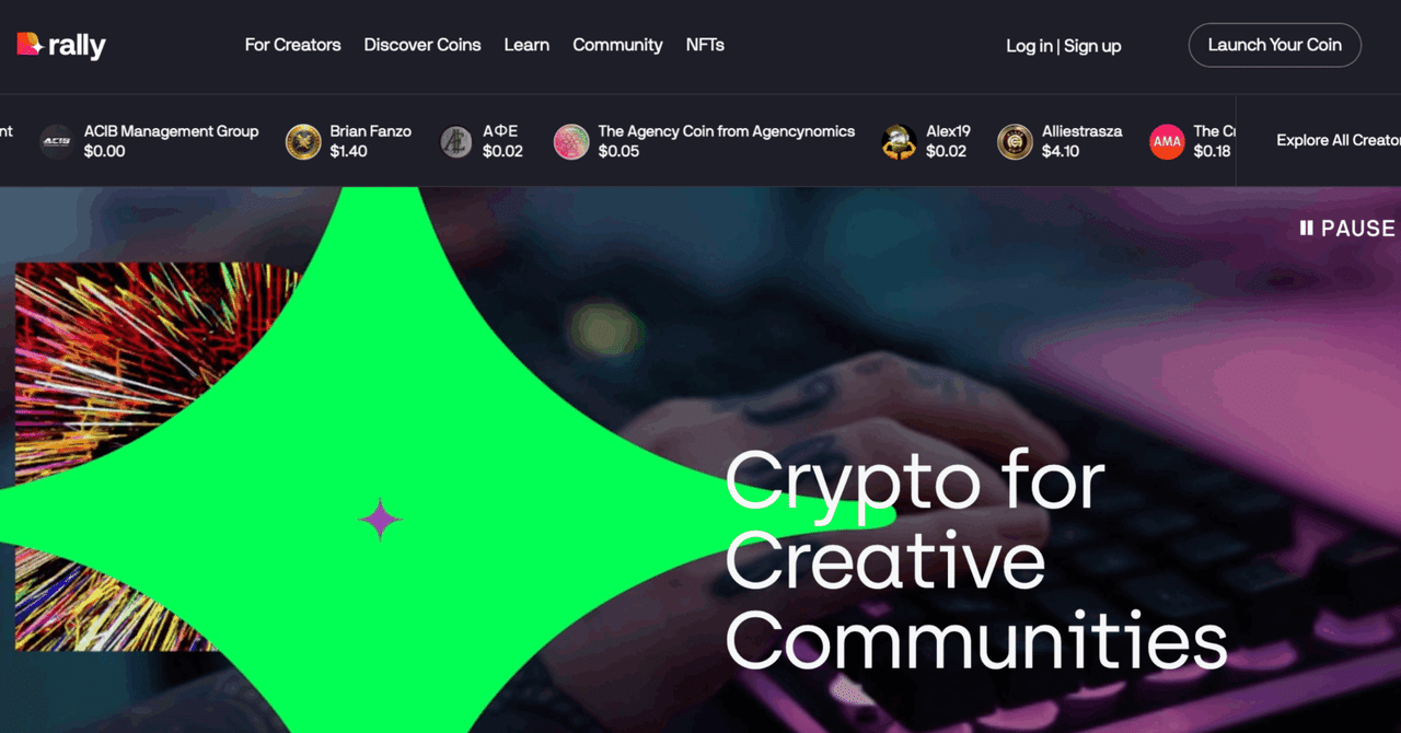 Rally DAO管理 クリエイター向け｜AI+Web3+脱炭素化エネルギー図鑑-Masato