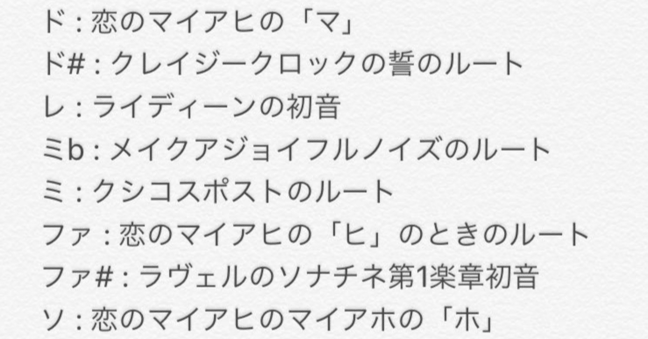 書きかけをそのまま出す：ある日の音程に関するツイート｜so-ri : Yuki Oe