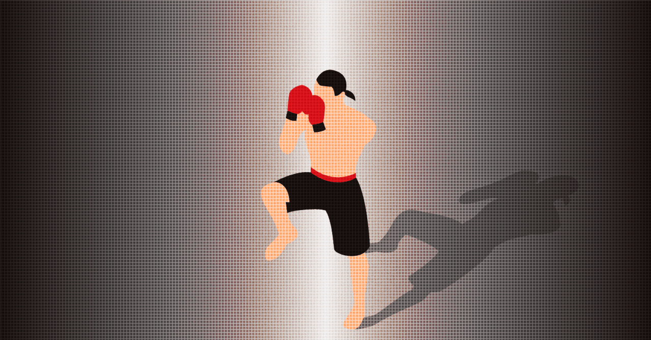 ビビリ30歳がキックボクシングでヘトヘトに｜宮下隼｜note