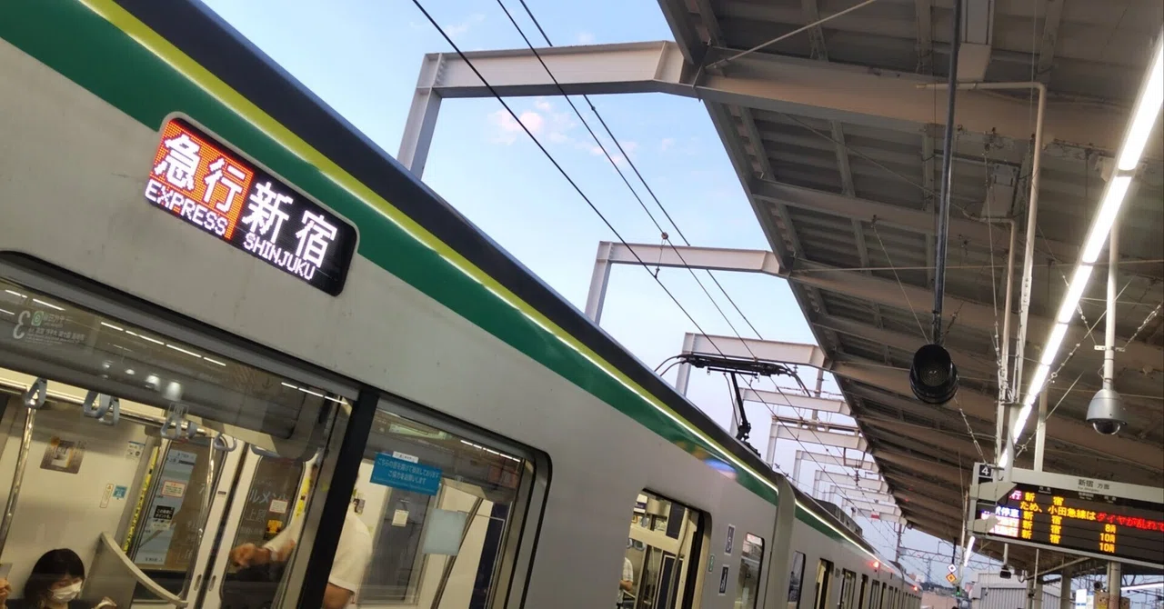 【En ver.】Take the subway cars of temporary driving bound for the Odakyu ...