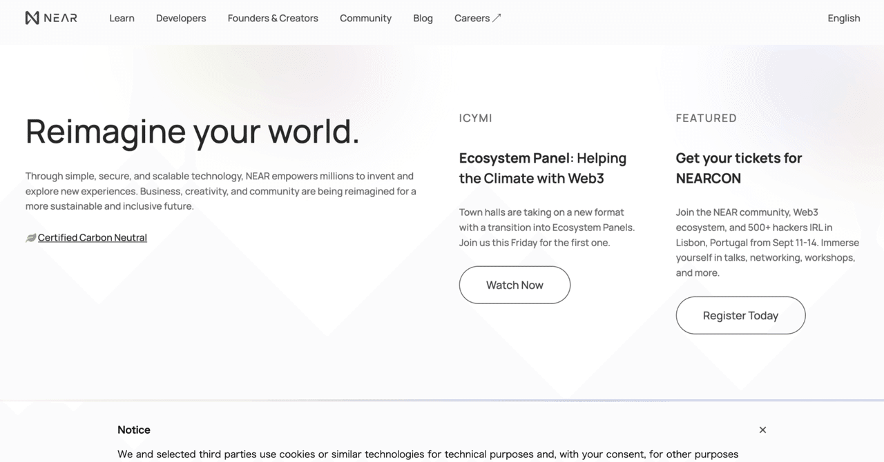 Near 気候変動に左右されないハイスピードプロトコル｜AI+Web3+脱炭素化エネルギー図鑑-Masato