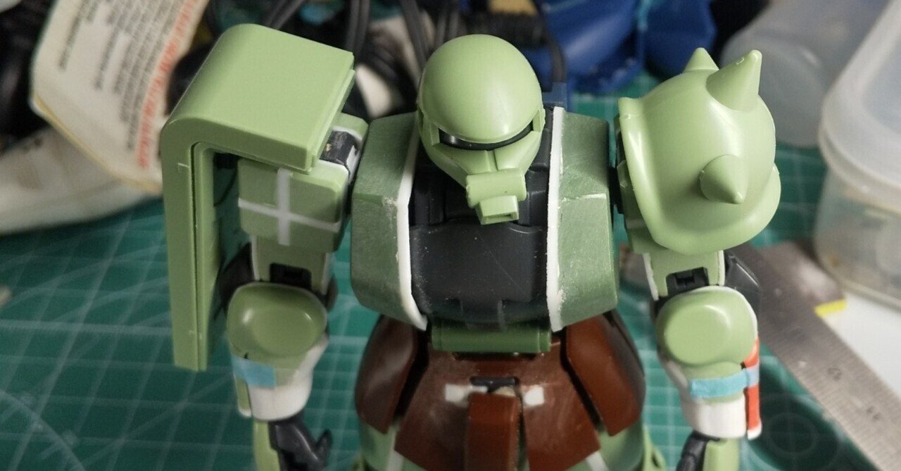 HGUCザク 腕2｜dai_mokei