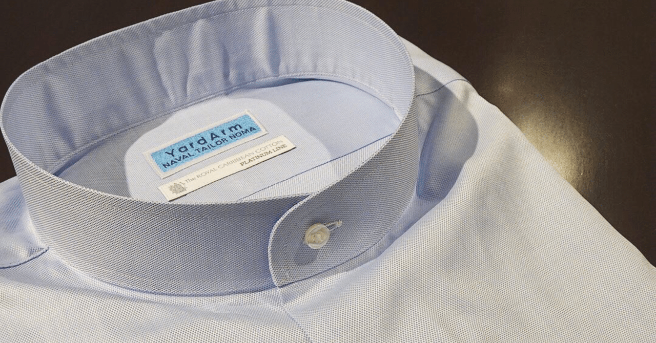 スタンドカラーシャツ｜noma