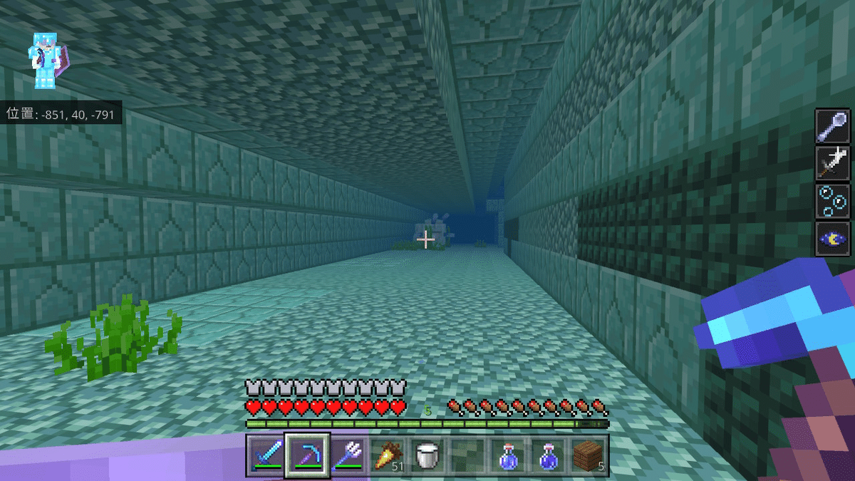 海底神殿…この攻略法できたんかーい【Minecraft】｜tuna_270