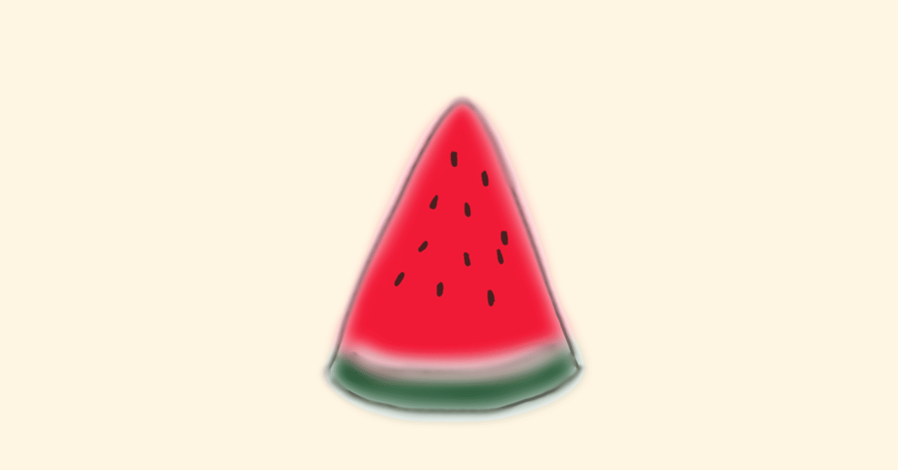 すいかの思い出｜Kobayashi mu