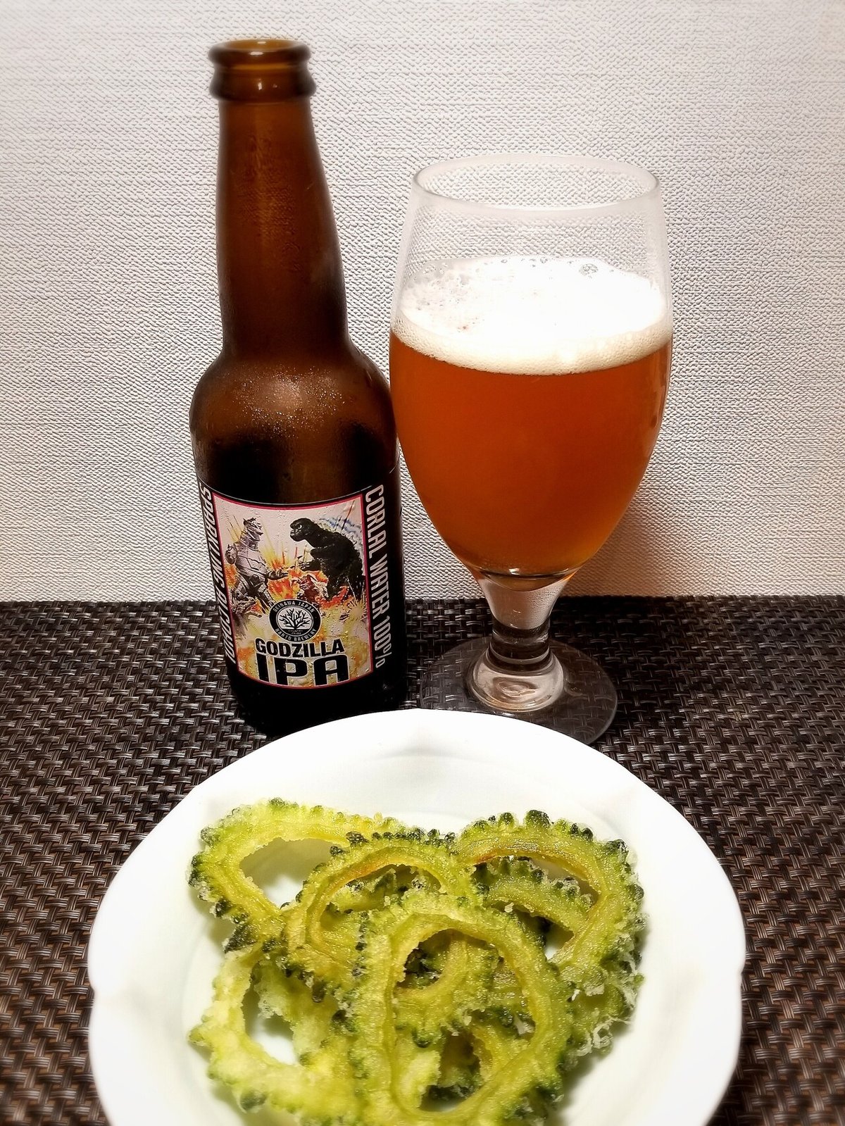 ゴジラとゴーヤの意外な関係？～GODZILLA IPAとゴーヤチップ～｜ソッカイさん