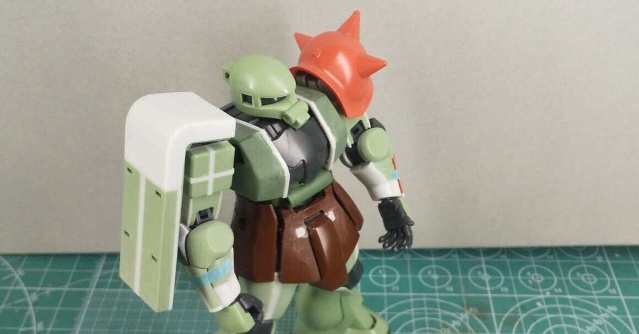 HGUCザク シールド｜dai_mokei