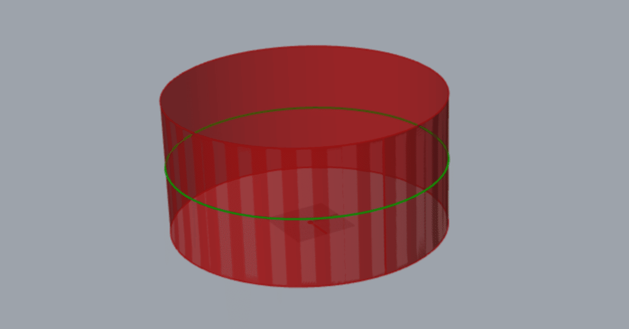 Brep｜Curve-立体とCurveの交点を求める｜Mt