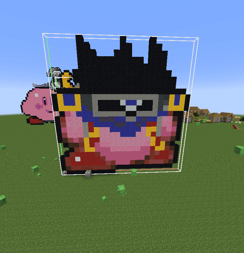 Minecraftで歴代ラスボスをコピーしたカービィのドット絵作ってみた！【初代～64編】｜ちょこみんと