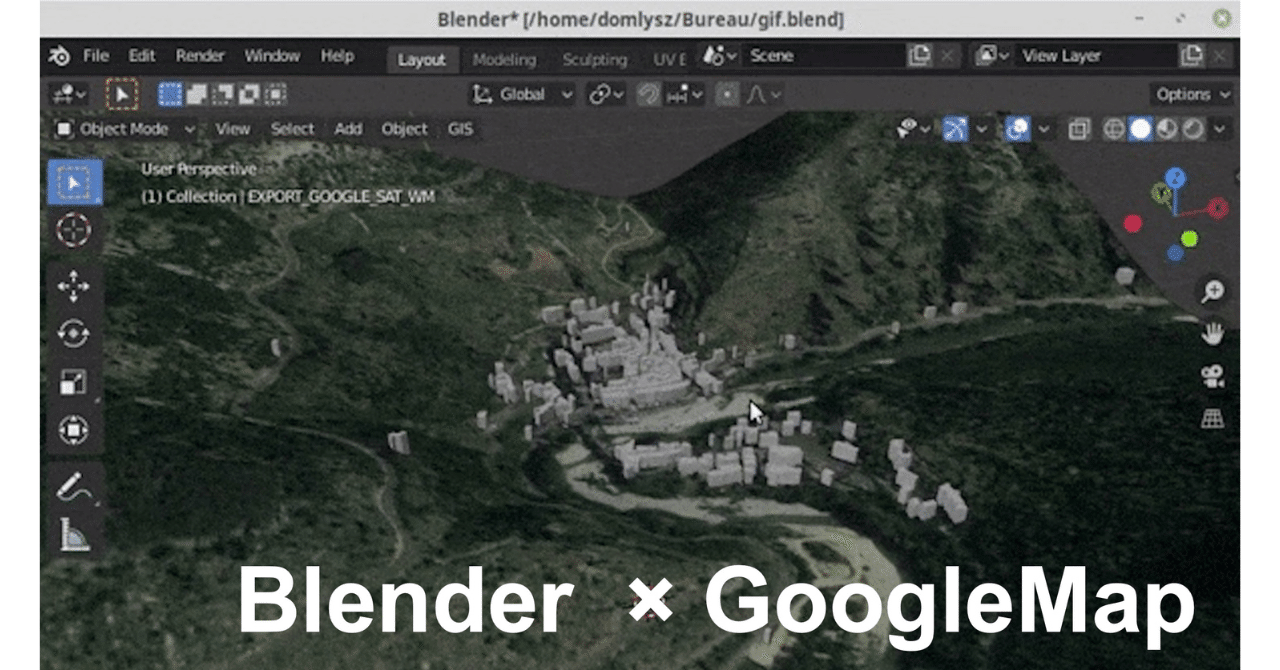 Blender③私たちが住む街を作ろう｜Doc_P3@note毎週何かしらの記事を投稿します