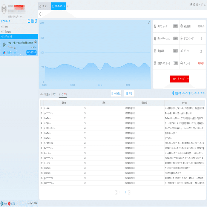 ネット予約!PayPayグルメからお店のクチコミをスクレイピング | suzikisyouのブログ