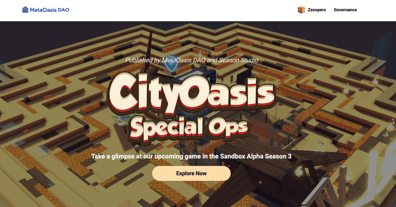 Meta Oasis DAO｜Web3図鑑-Masato