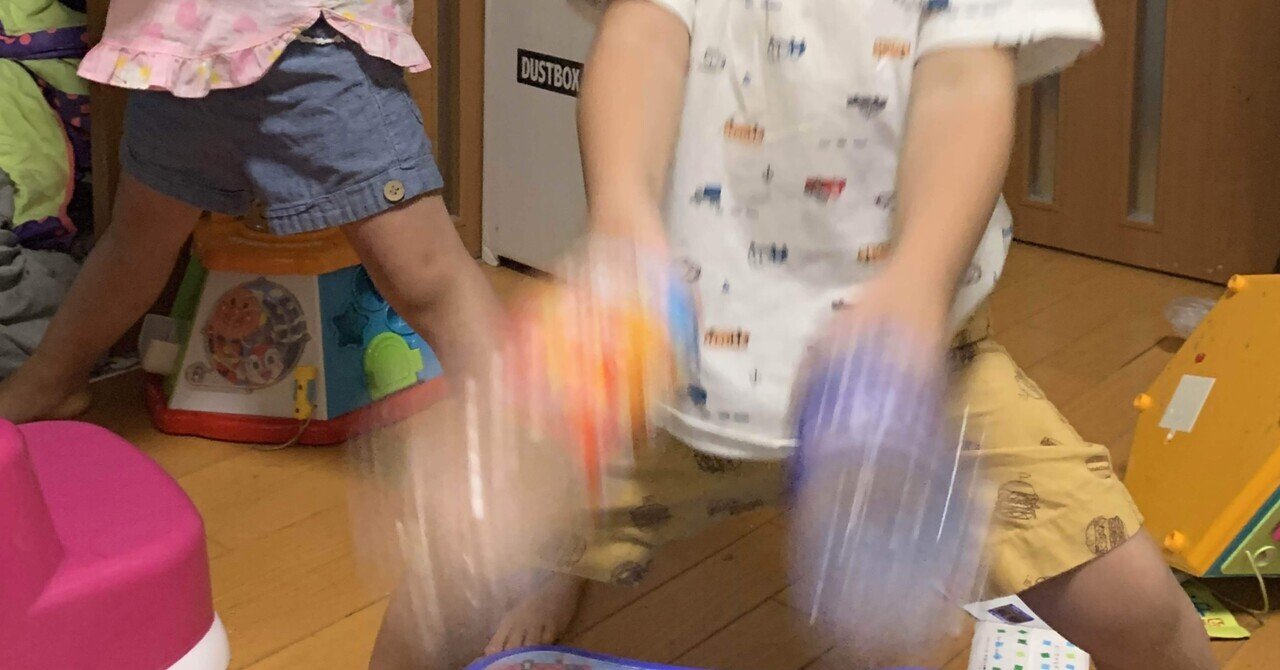 息子、独自の遊びにハマる｜tomoe｜note