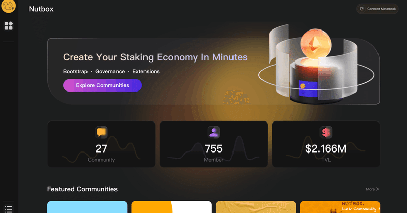 NutBox DAO 即席DAO制作ツール｜Web3図鑑-Masato