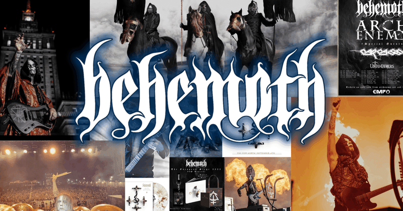BEHEMOTH、新作MVレビューと新譜案内（BLACK METAL）｜むらさきフォレスト｜note