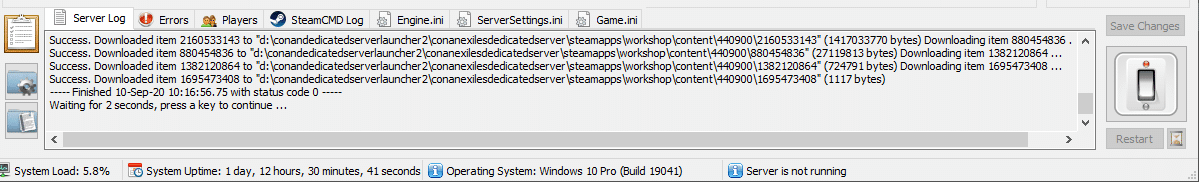 続・Conan ExilesとIsle of Siptahの外部サーバー設定方法｜Pxilicon