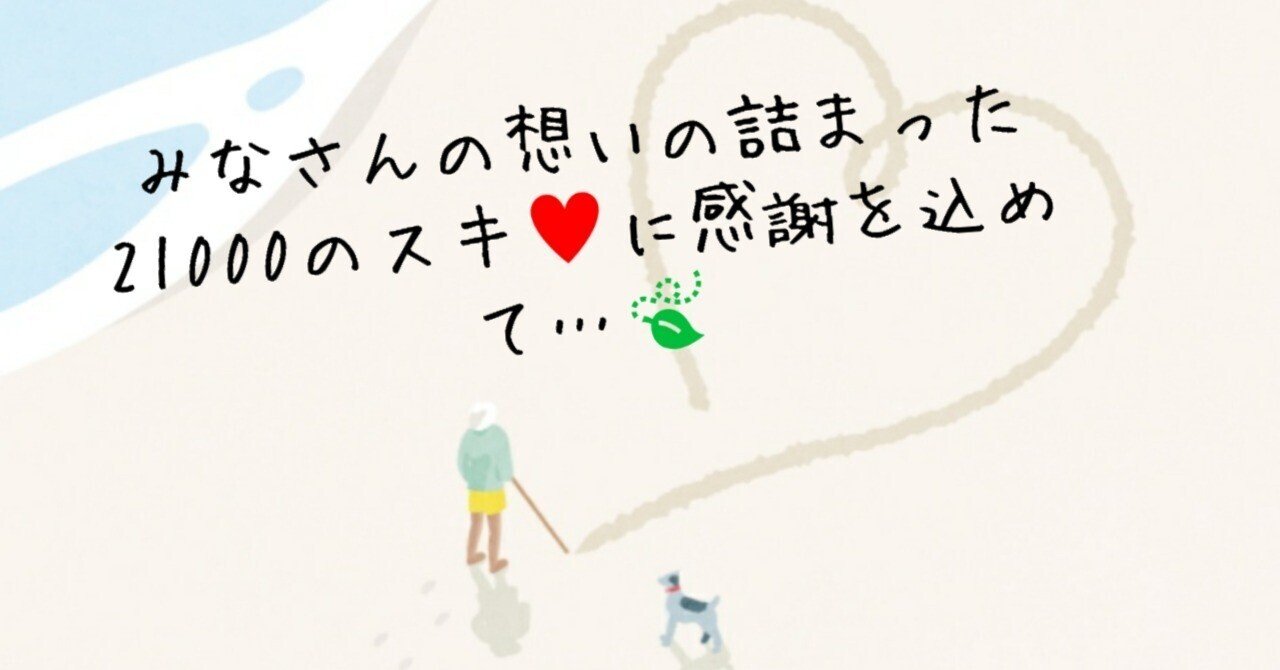 たくさんのスキ♥️をありがとうございます🙇。。。🥺💘｜madamhiroko