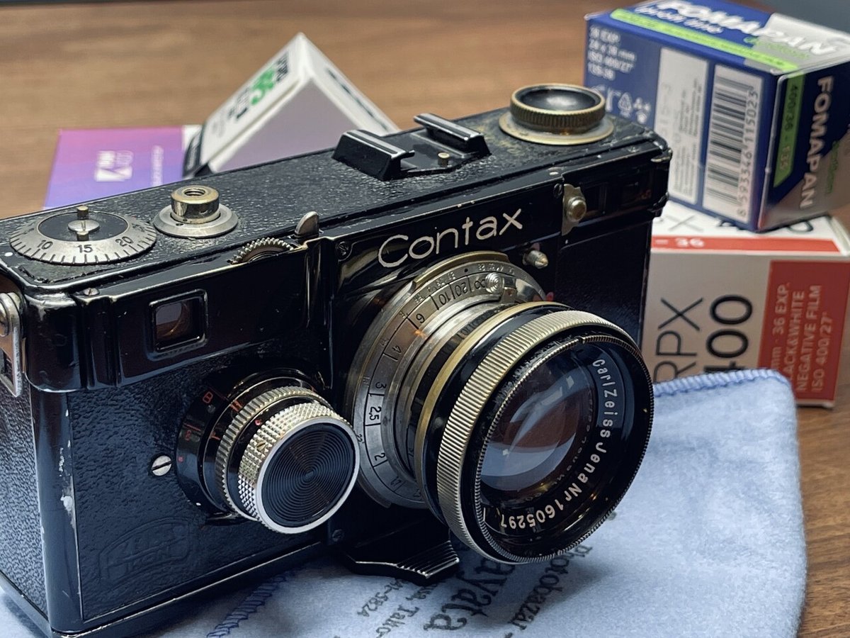 CONTAX I型 ブラックコンタックスは使いづらい|maenomeri CONTAX I型 ブラックコンタックスは使いづらい|maenomeri