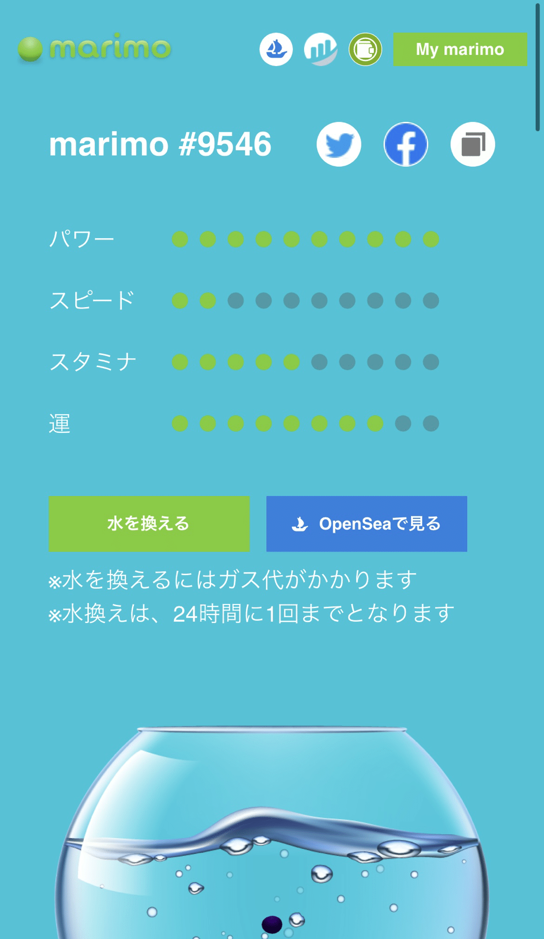 marimo NFT｜nemigi-ユウキ⭐︎