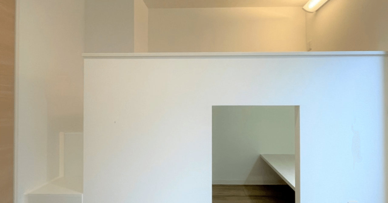 お部屋の中に洞穴?!集中したい人におすすめのお部屋 / 四谷駅 1K+S｜RoomPaのお姉さん