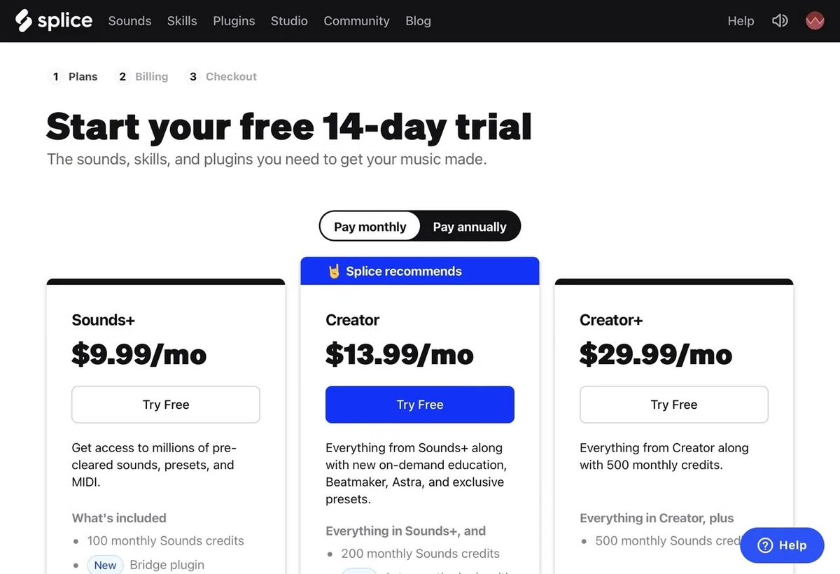 Spliceを始めるためにまず何をすればいい？ プランの選び方から登録完了までを徹底解説！｜Splice Japan公式