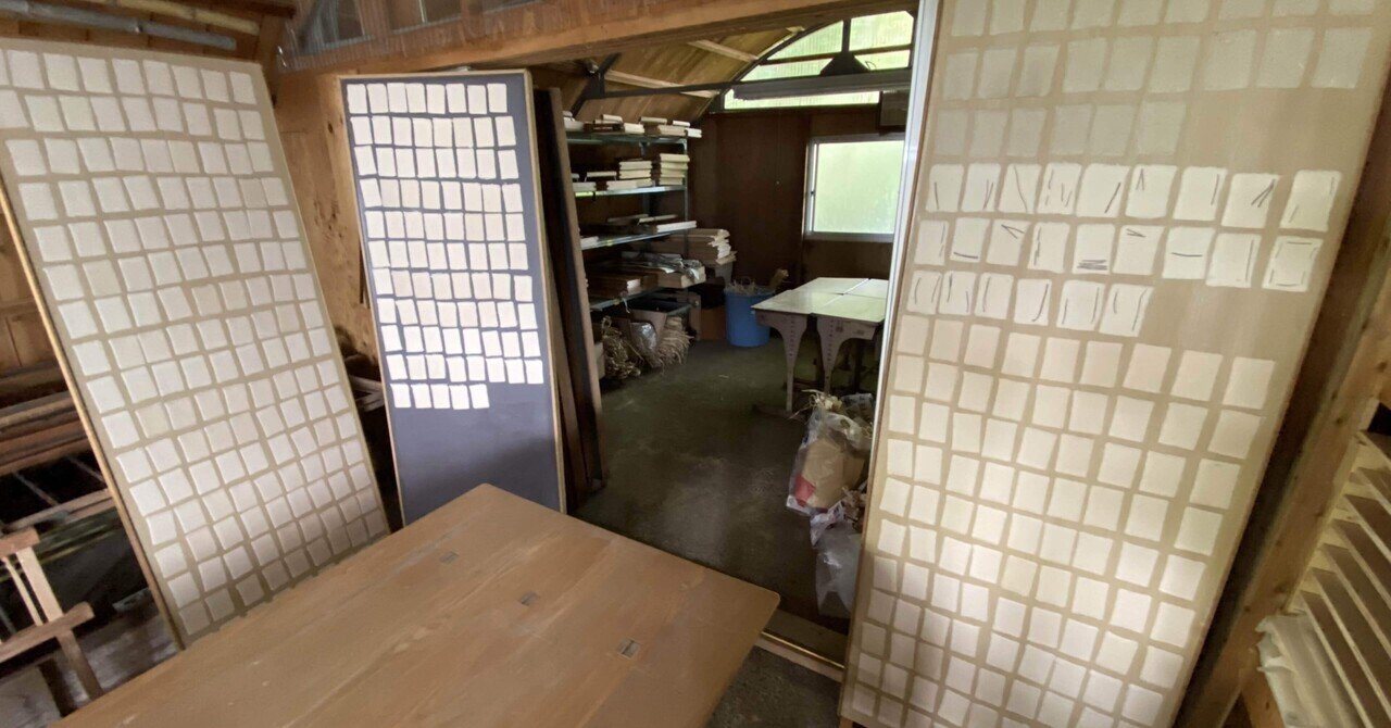 名刺を大量に漉く｜Tact Masuda