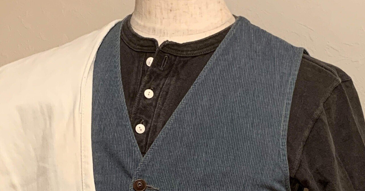 〇〇Tシャツにコットンベストでクラシックワークスタイル｜パーソナルコーディネーター®k.mitani