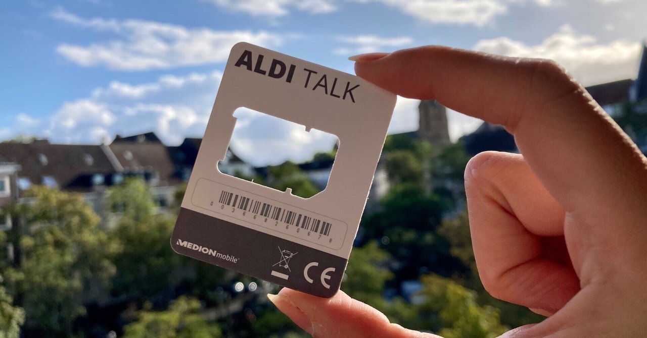 ドイツのスーパーで携帯電話のSIMカード ALDI TALKを買ってみた話｜Ramaway らまうぇい | ドイツ移住しました