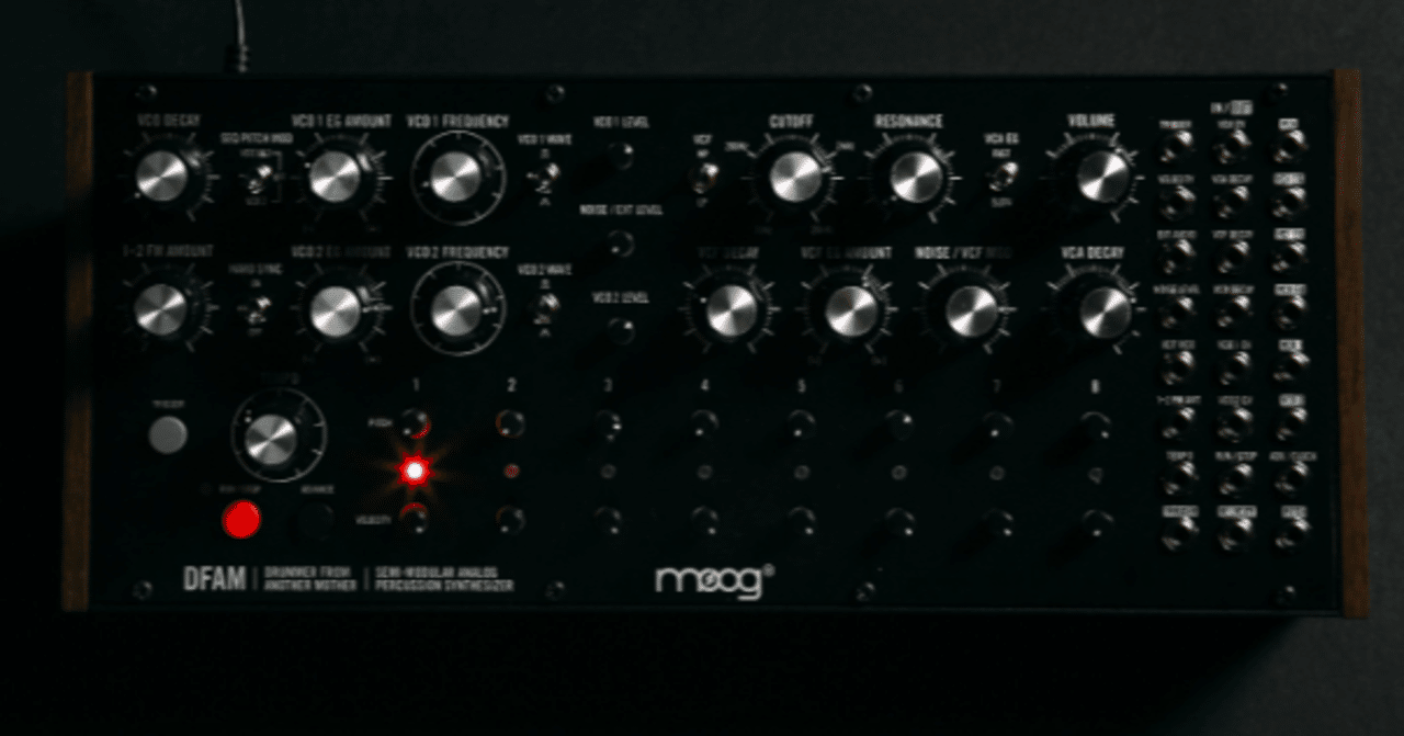 moog DFAMで荒れ狂った音を｜Yoshimitsu