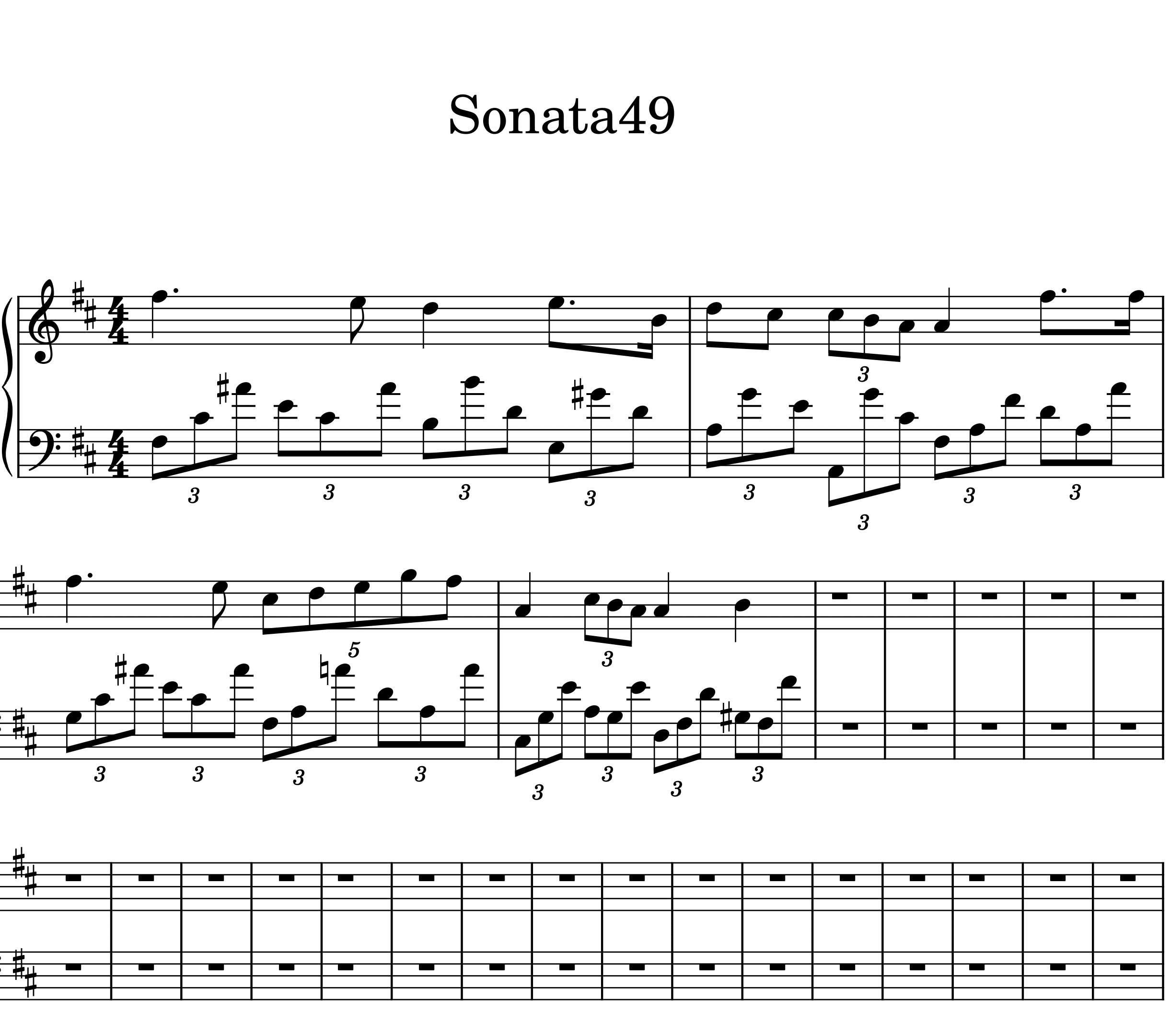 Sonata49｜Gotzh