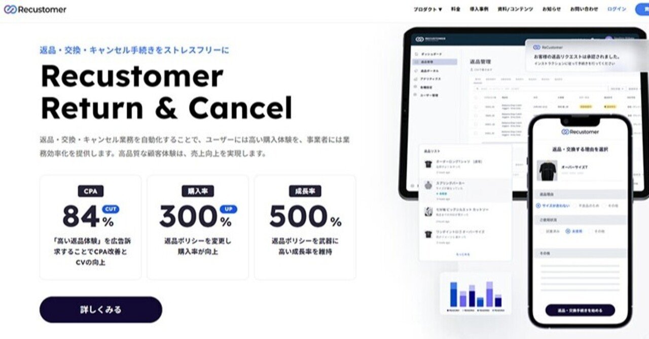 一元管理システム「CROSS MALL(クロスモール)」が購入体験プラットフォーム「Recustomer」と連携開始｜売れるネットショップの教科書