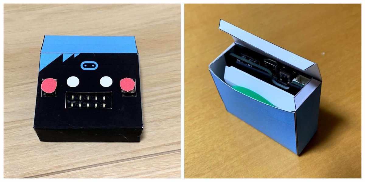 Blenderで作るmicro:bitペーパークラフト｜コピペテック