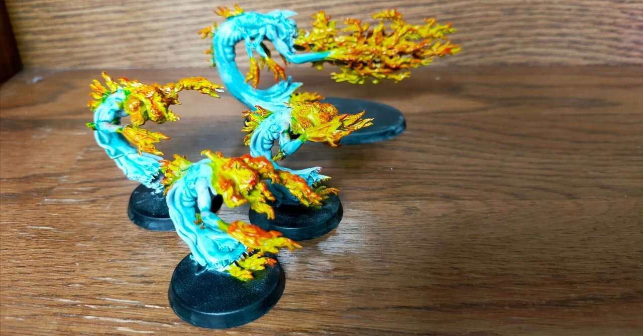 ウォーハンマー40k ケイオスディーモン：コデックス ユニット研究 ～フレイマー編～｜mooning-nasu｜note