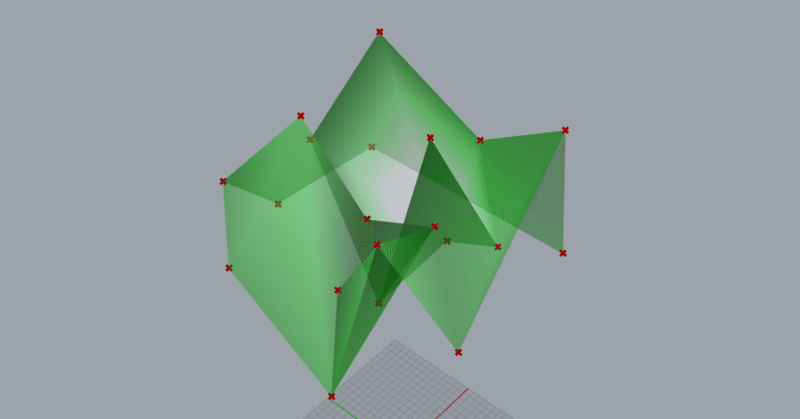 Delaunay Mesh-点群を通るMeshを生成する｜Mt