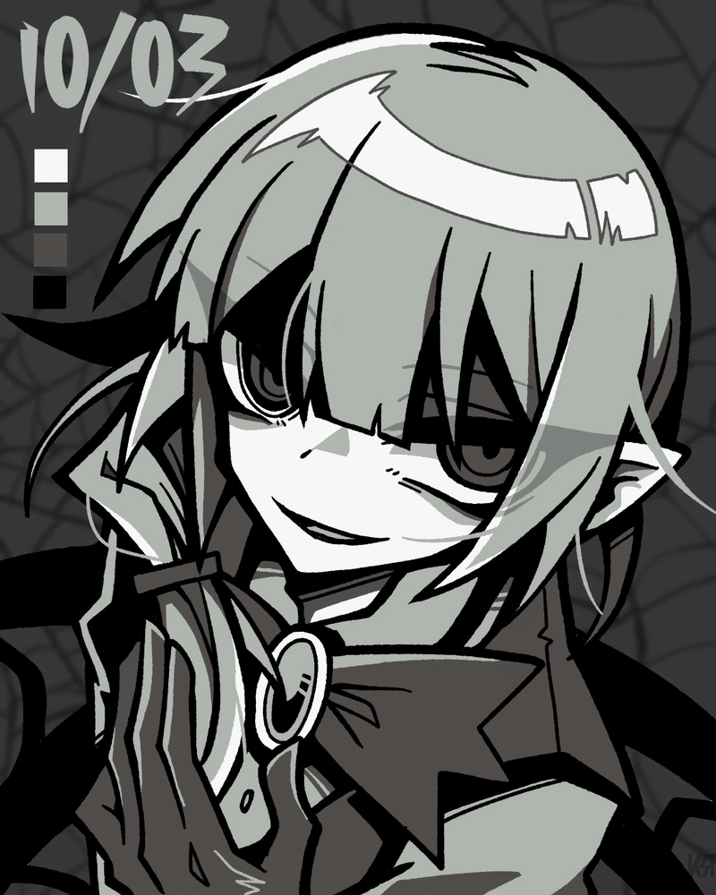 3色に縛るのは勘弁してほしい【OctD_day3】｜空昏りあ