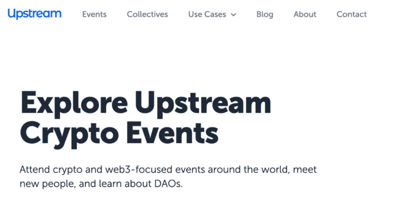 Upstream｜Web3図鑑-Masato