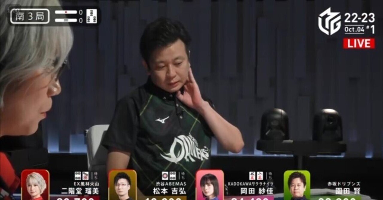 今年もMリーグが始まった｜沖中祐也・zeRo｜note