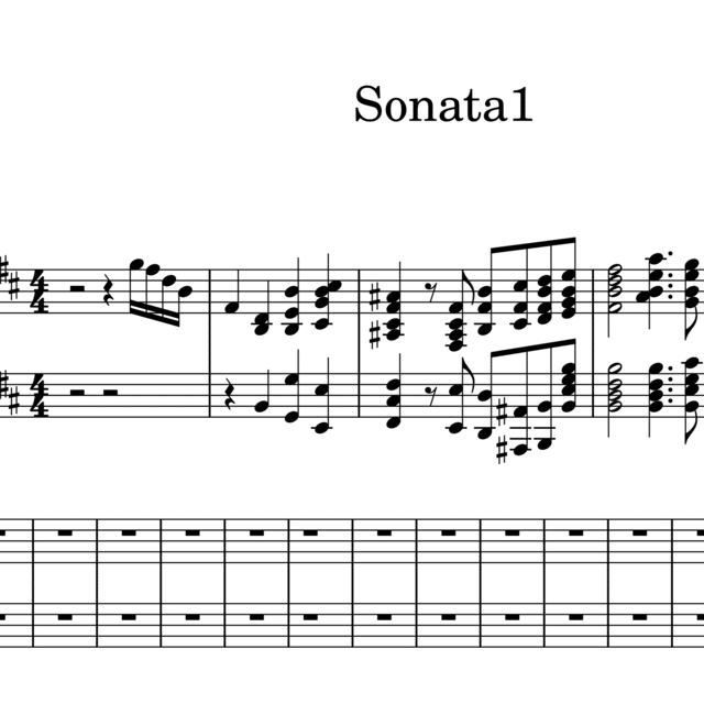 Sonata1｜Gotzh