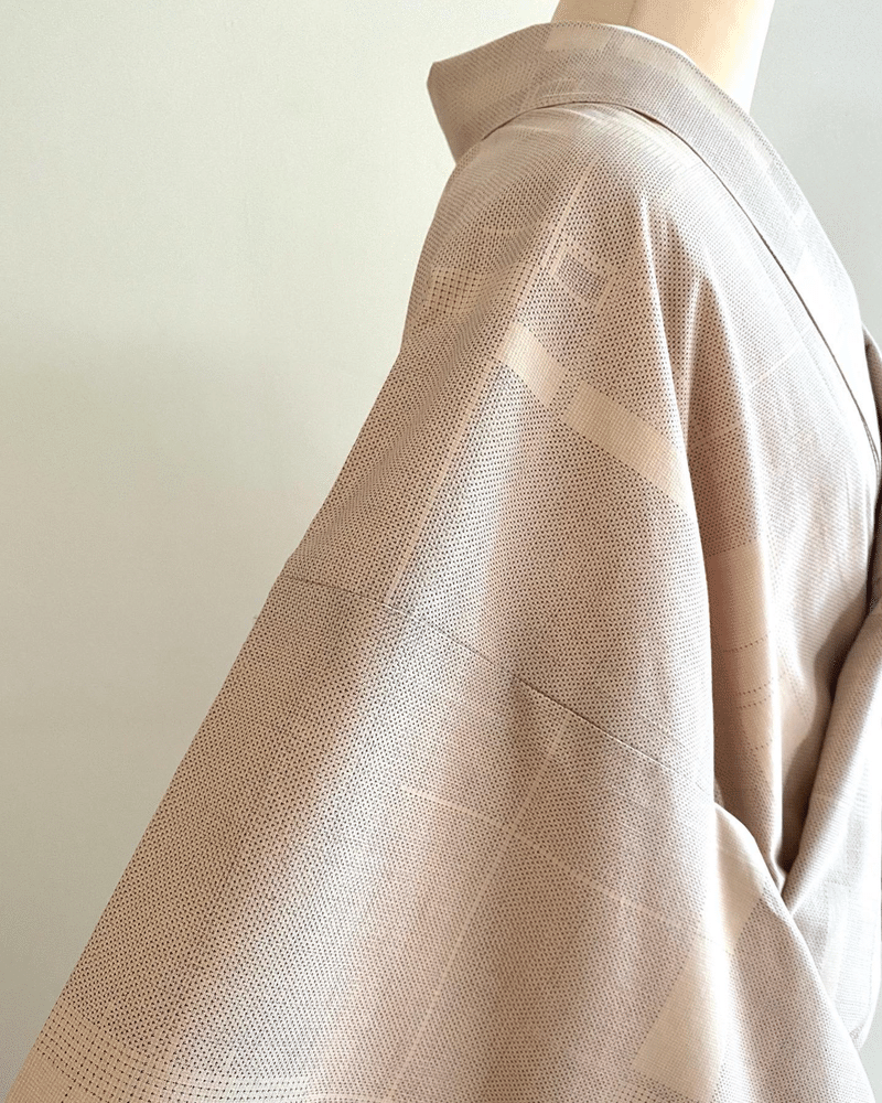 永江本さつま染梅着物｜夢吉きもの