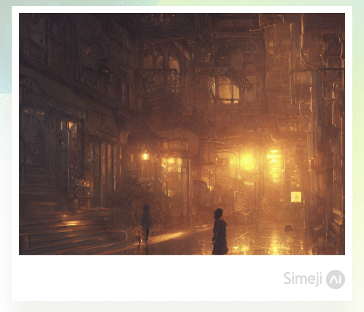 SimejiのAIに描いてもらった🎨｜てふてふ｜note