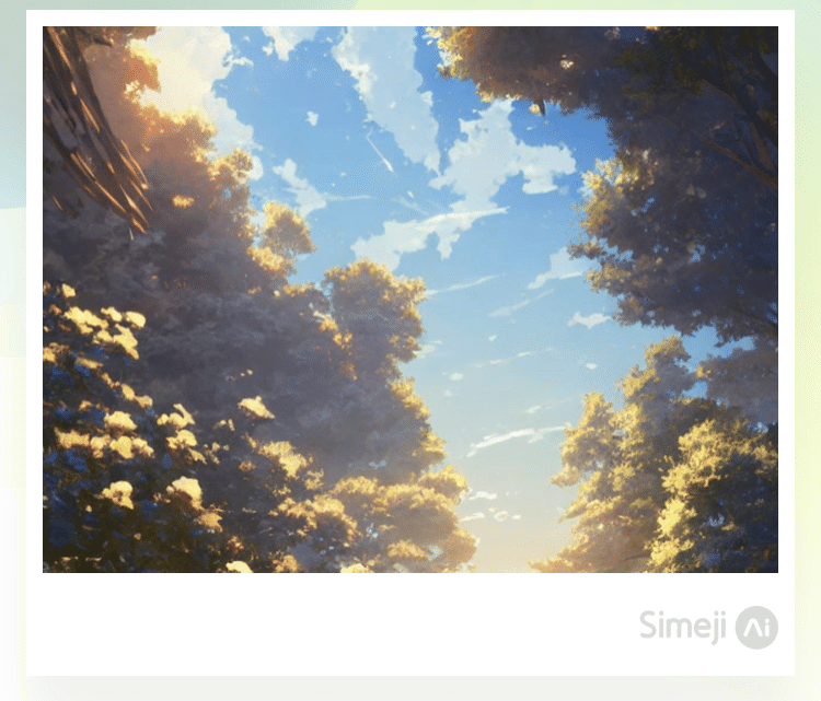 SimejiのAIに描いてもらった🎨｜てふてふ｜note