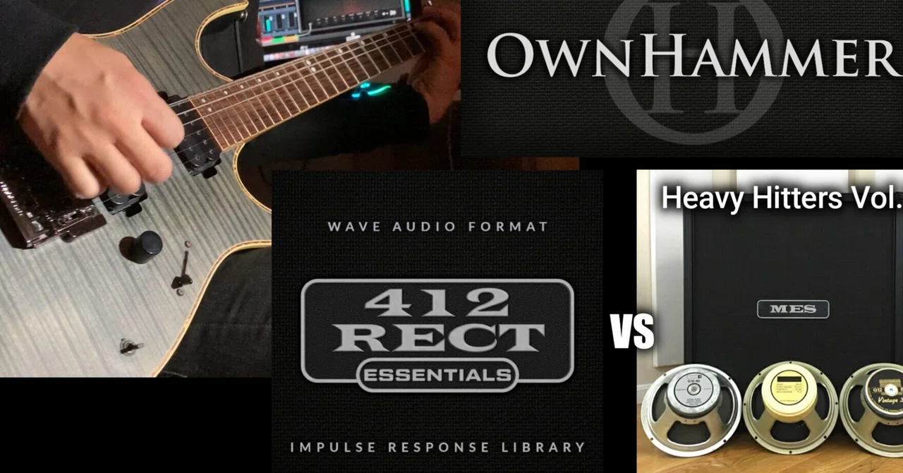 OwnHammer新キャビネットIR "412 RECT Essentials" レビュー！｜Strattakk GT