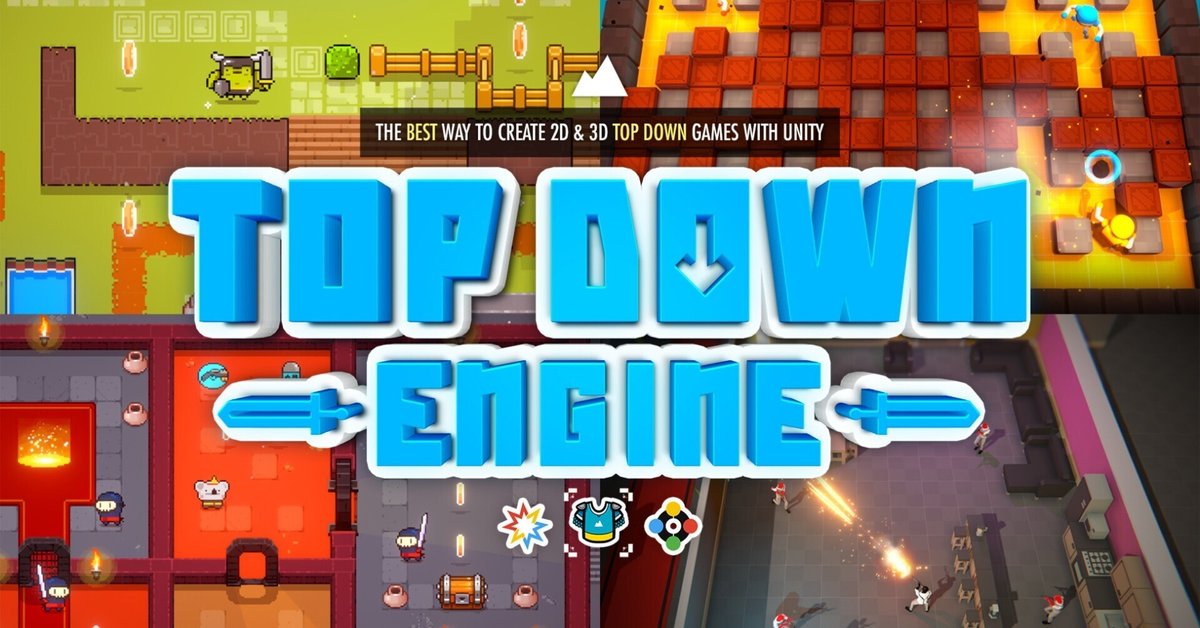 【Unity】TopDownEngineの資料まとめ｜Yamasho[GamingGentoo][ゆっくり学ぶチャンネル]