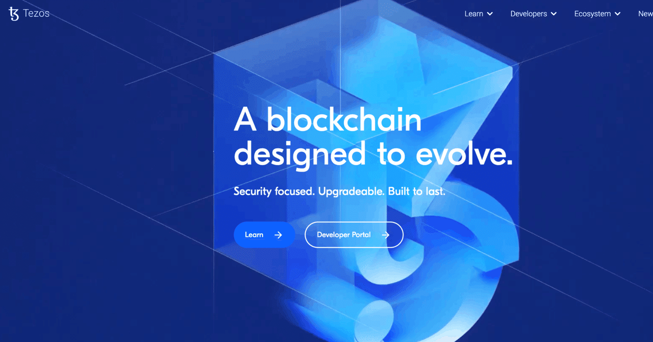 【web3】Tezos モルスタの社員が始めたブロックチェーンネットワーク｜Web3図鑑-Masato