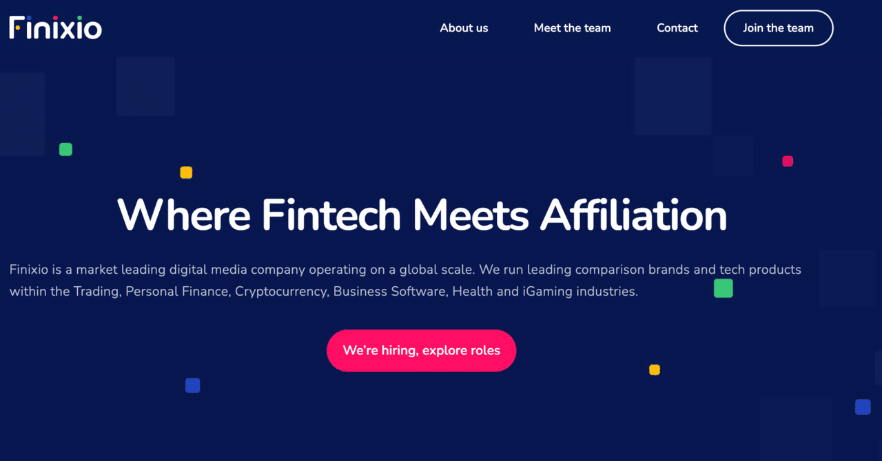 Finixio ロンドン/デジタルマーケティング会社｜Web3図鑑-Masato