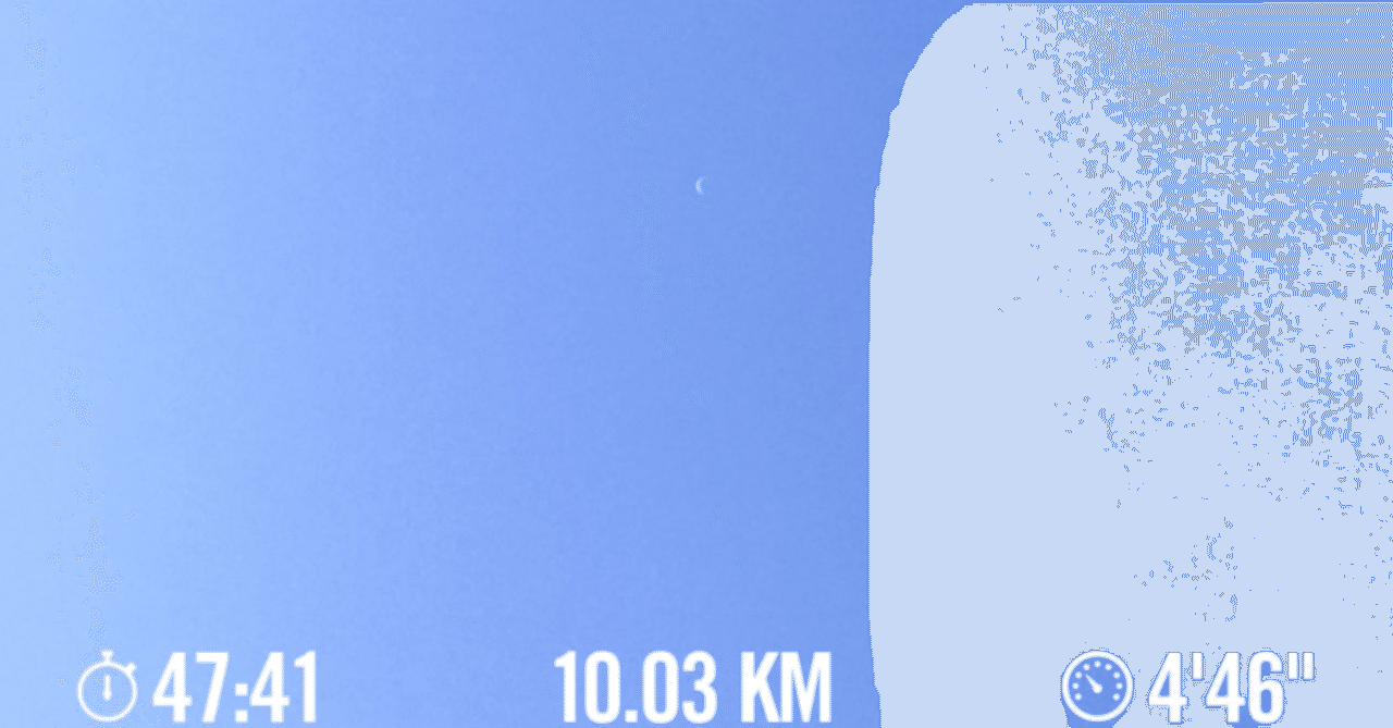 174.インターバル1km4本☆今日は運命のドラフト／真上に三日月🌙｜主聖霊教会/ランニング部|キリスト教福音宣教会